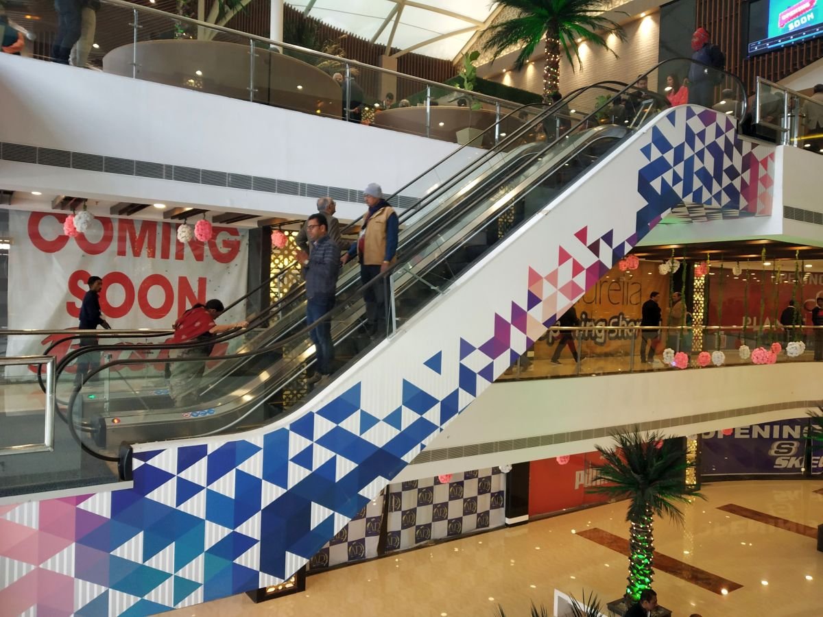 DESIGN ACCORD: Interior Projects Detail: AD Mall & Foodcourt, Gorakhpur