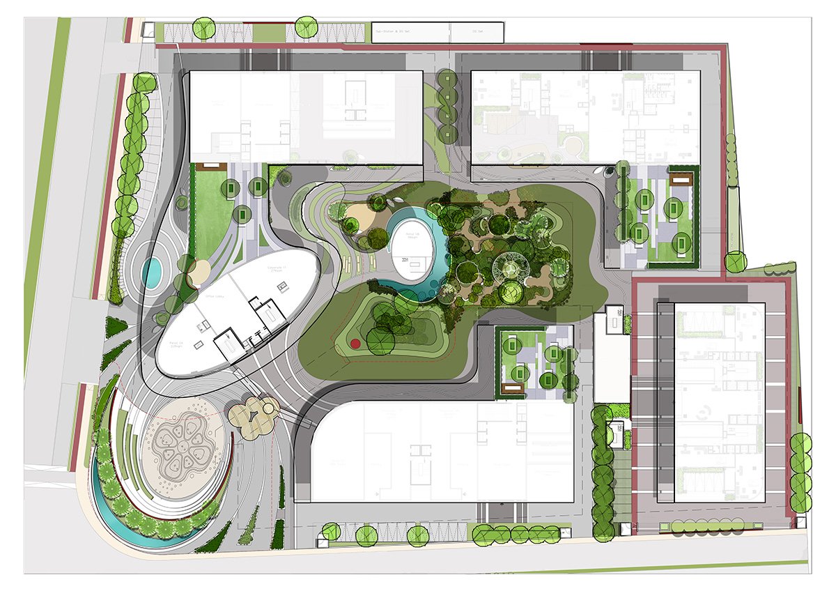 DESIGN ACCORD: Landscape Projects Detail : M6B Smart Corporate Towers ...